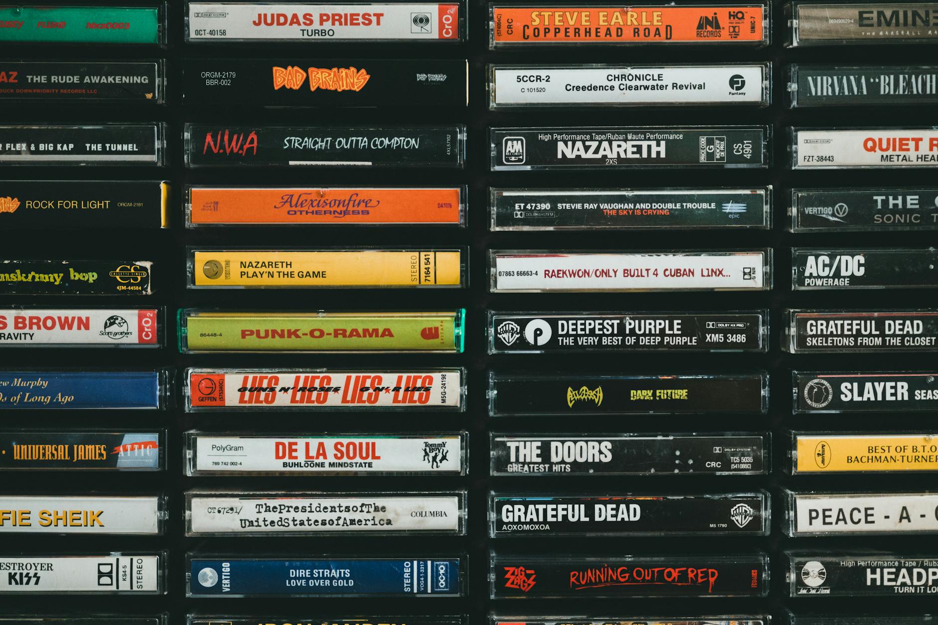 Posters, Magazines, Cassette Tapes – My Writing Corner